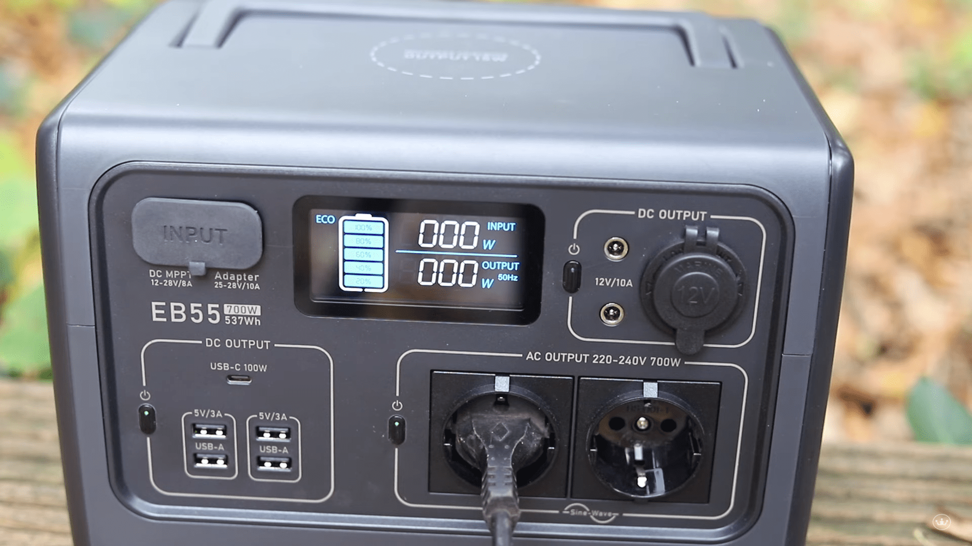 PowerOak Bluetti EB55 Test und Erfahrung - Waldbereit.de